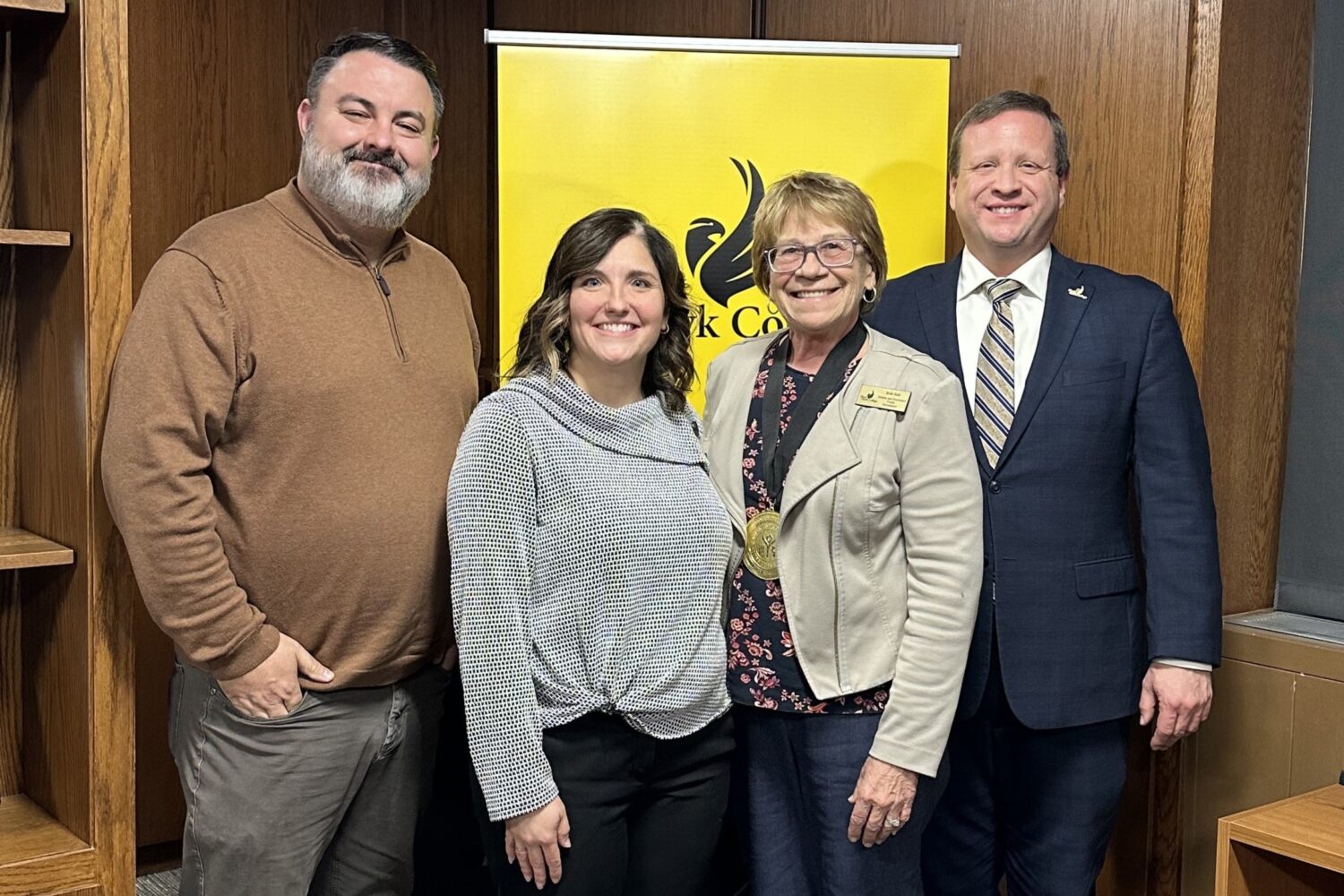 Balk honored with Professional Staff Member Award - Black Hawk College